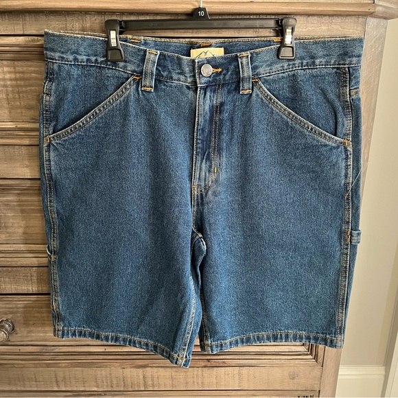 Blue Mountain | Shorts | Nwt Mens Blue Mountain Relaxed Fit Denim ...